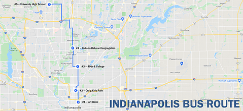 University High School Bus Service to Indianapolis and Fishers/Geist